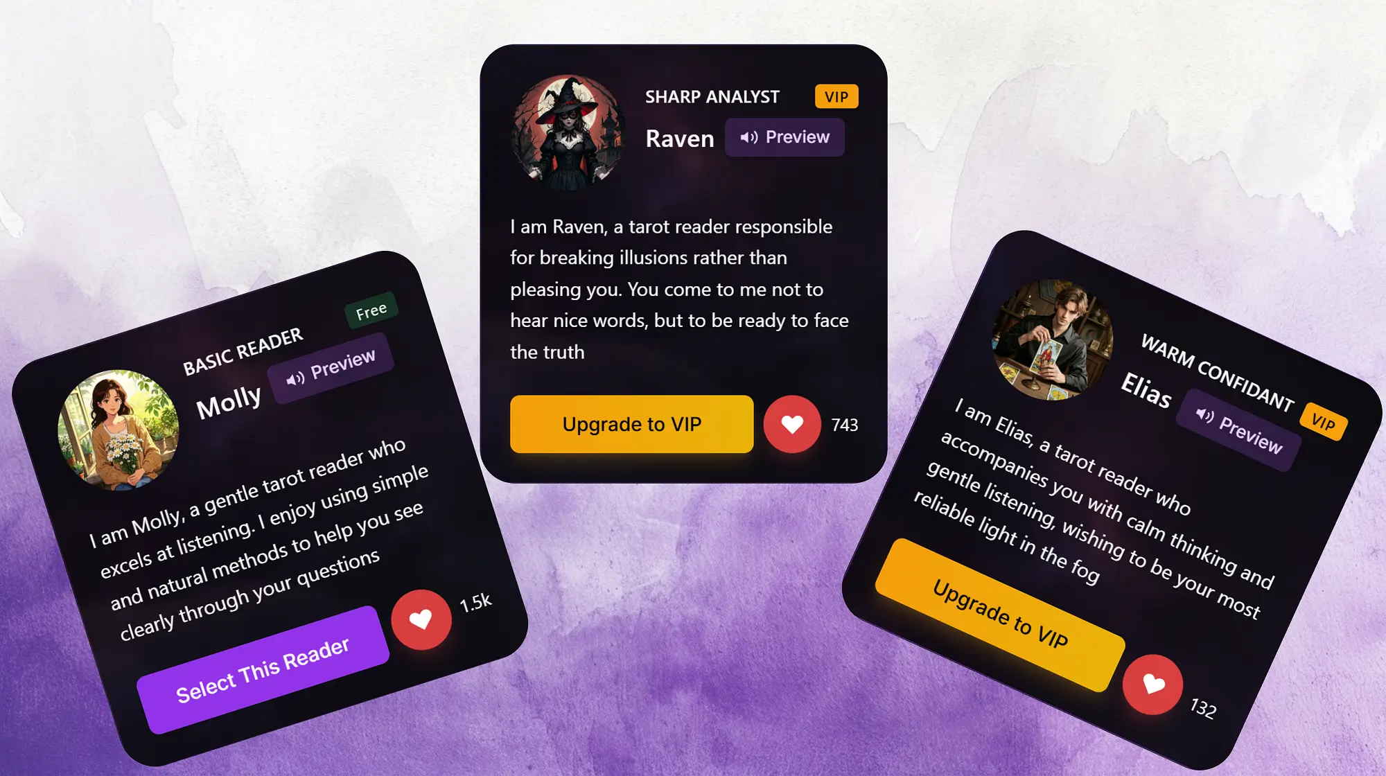 AI Tarot Reading - Instant Digital Guidance