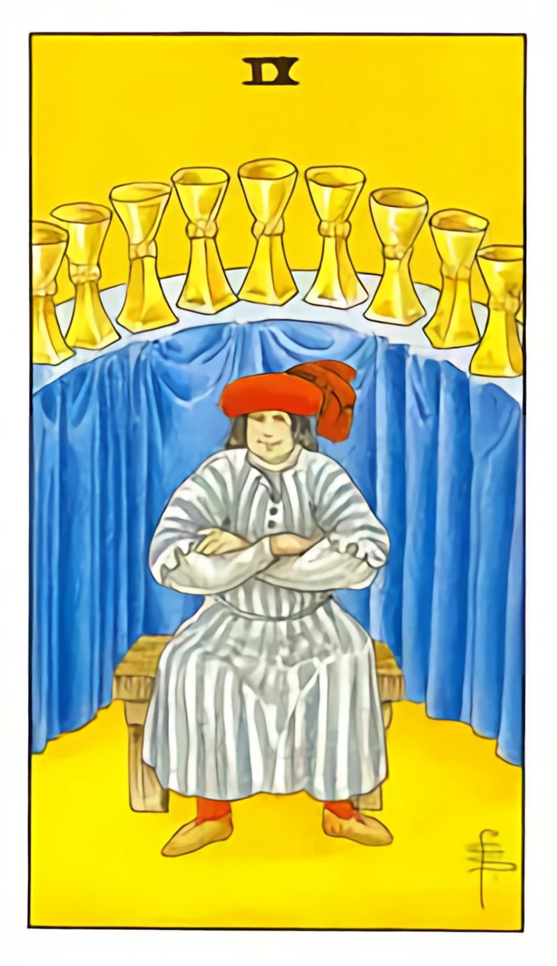 Nine of Cups